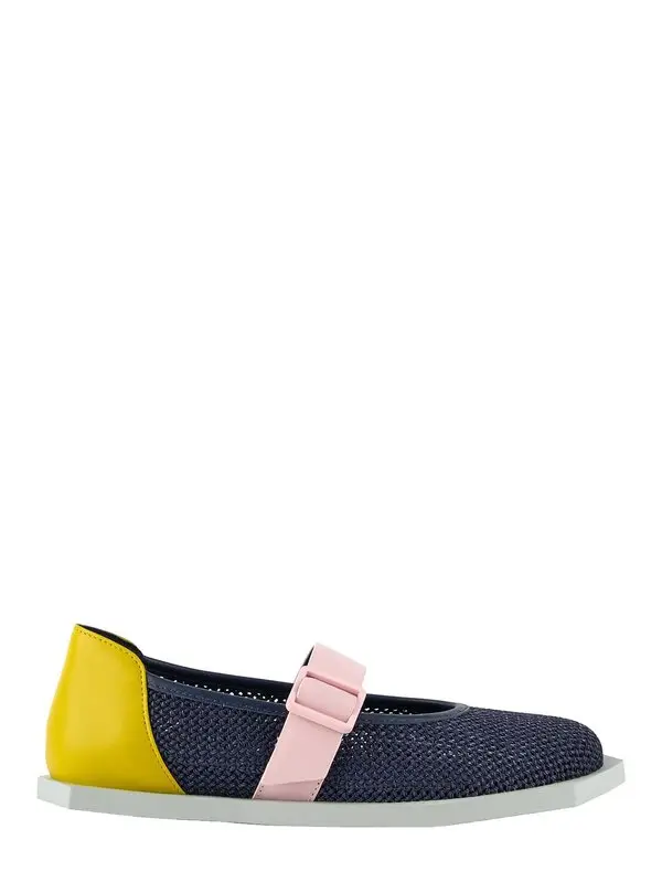 United Nude Poly Ballet Lo Mary Janes - Yellow/blue/pink