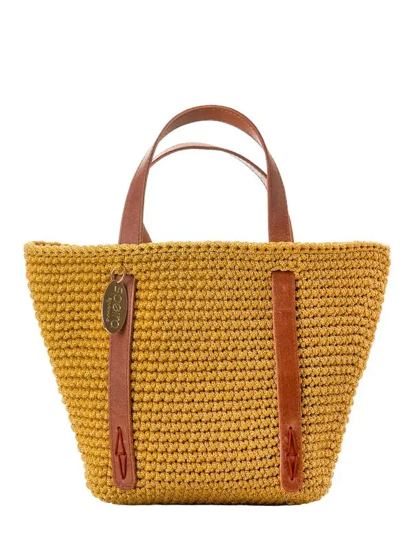 SPEIRA Mini Round Handbag - Yellow