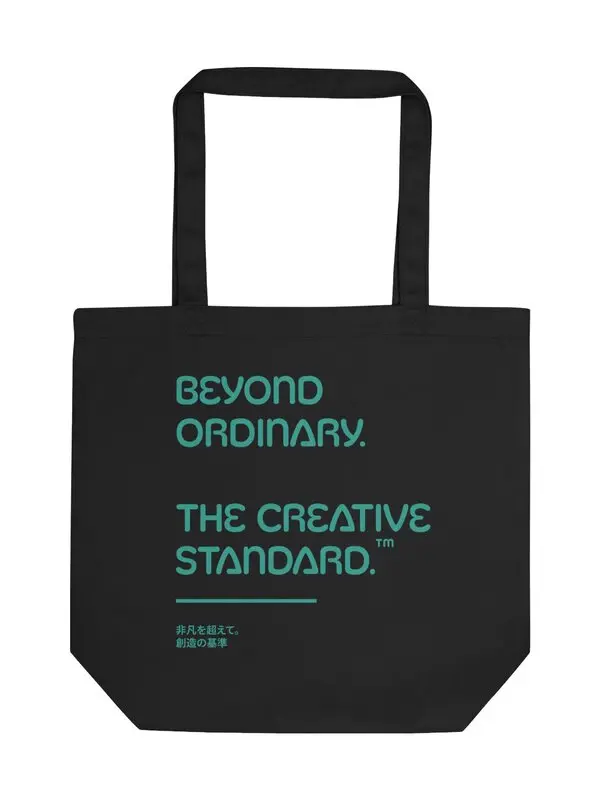 ANCHOR & CREW Recycled Cotton Tote Bag - Black