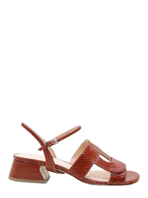 ALTERRE Snake Amal Loop Sandal - Brown