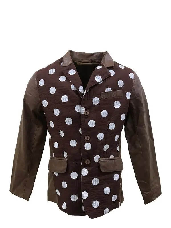 ZASTASTUDIO Arkas Leather Blazer - Brown