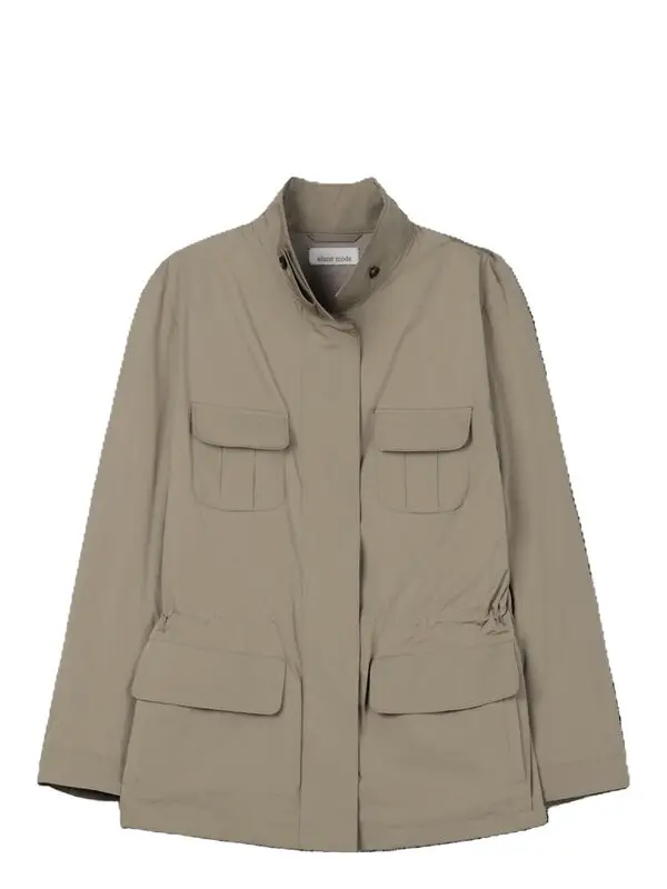 ELUNE MODE Structured Utility Jacket - Brown