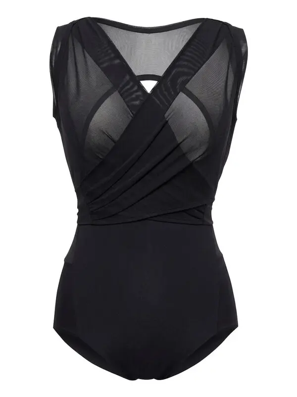 SEROTONE SWIM Infinity One-piece Swimsuit - Black