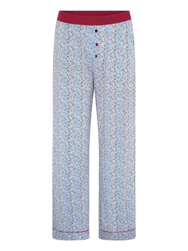 WILD LOVERS LONDON Edwina Pyjama Trousers - Blue