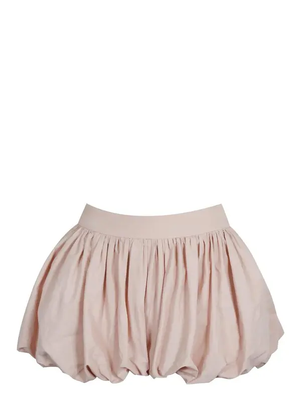 MISS CIRCLE NEW YORK Taffeta Bubble Shorts - Pink