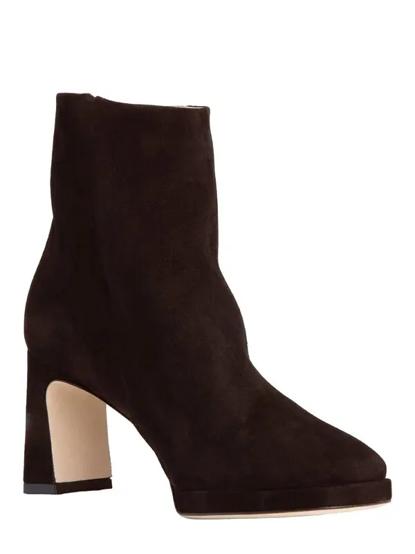 BEAUTIISOLES BY ROBYN SHREIBER Scottie Suede Bootie - Brown