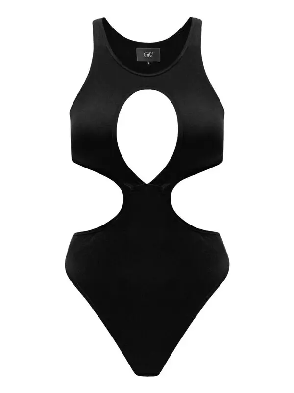 OW Billie Cut Out Bodysuit - Black