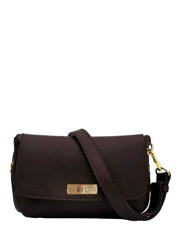 APATCHY LONDON Maisie Mini Leather Bag - Brown