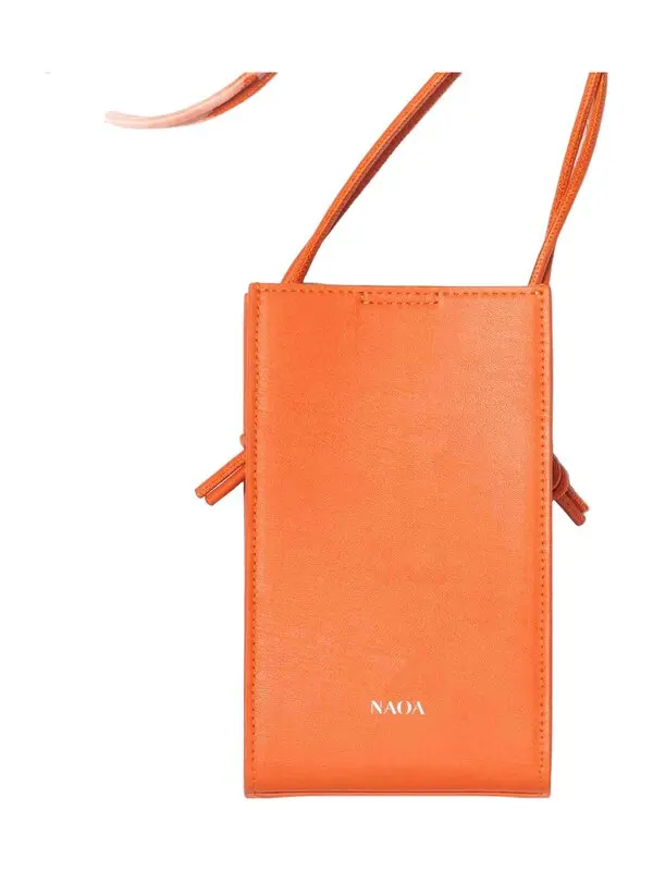 NAOA Phone & Essentials Crossbody Bag - Orange