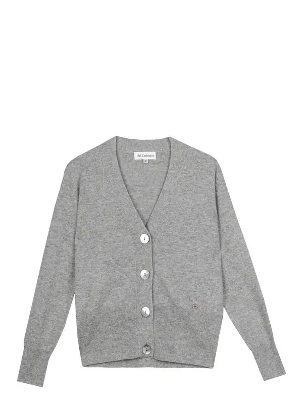 BEL CASHMERE Paris Cardigan - Grey