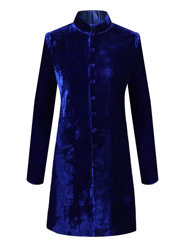 BEATRICE VON TRESCKOW Royal Velvet Grace Jacket - Blue