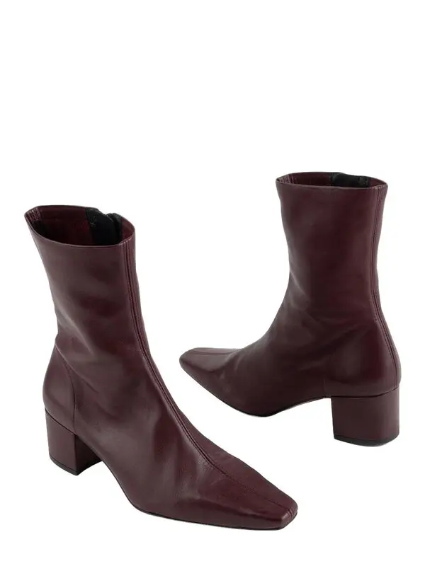 Intentionally Blank Carlton Heeled Mid Boot - Brown