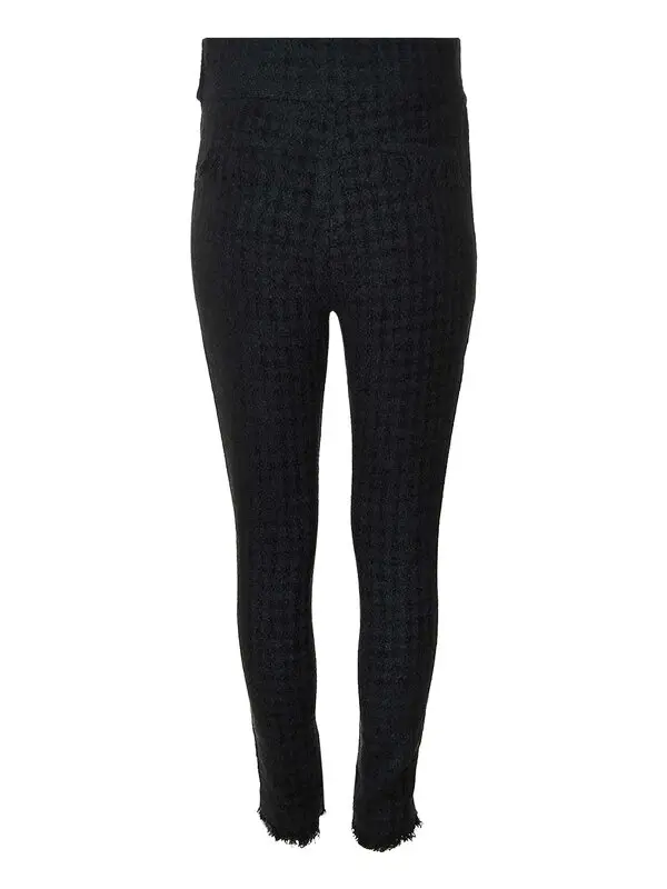 ADIBA Gerbera Tweed Fitted Pant - Black