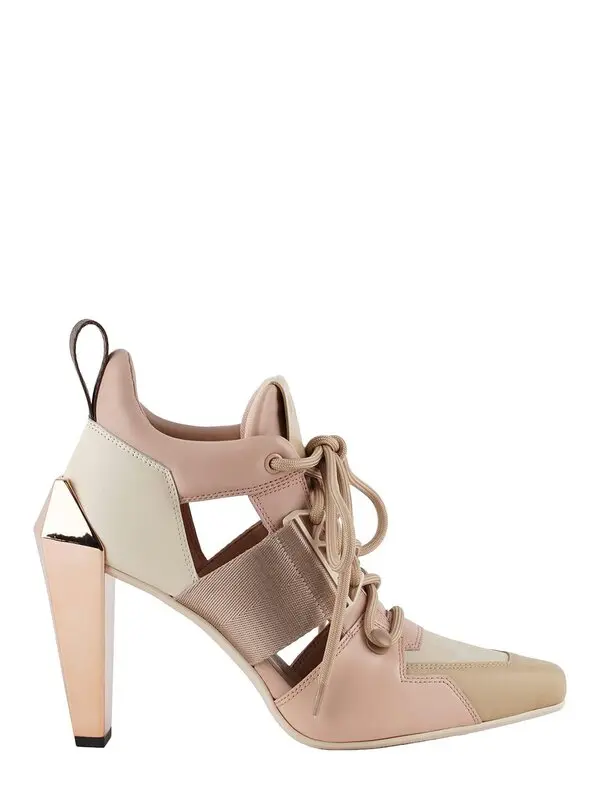 United Nude Gem Sporty Hi Cameo Mix Pumps - Black