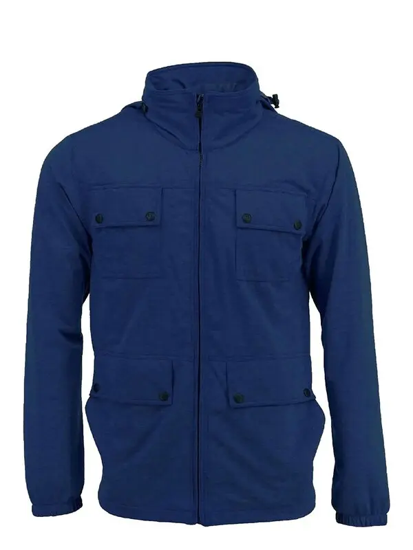 LORDS OF HARLECH Storm Packable Jacket - Blue