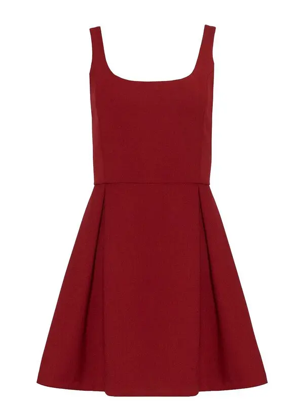 FOREVER YOUNG THE LABEL Norah Mini Dress - Red