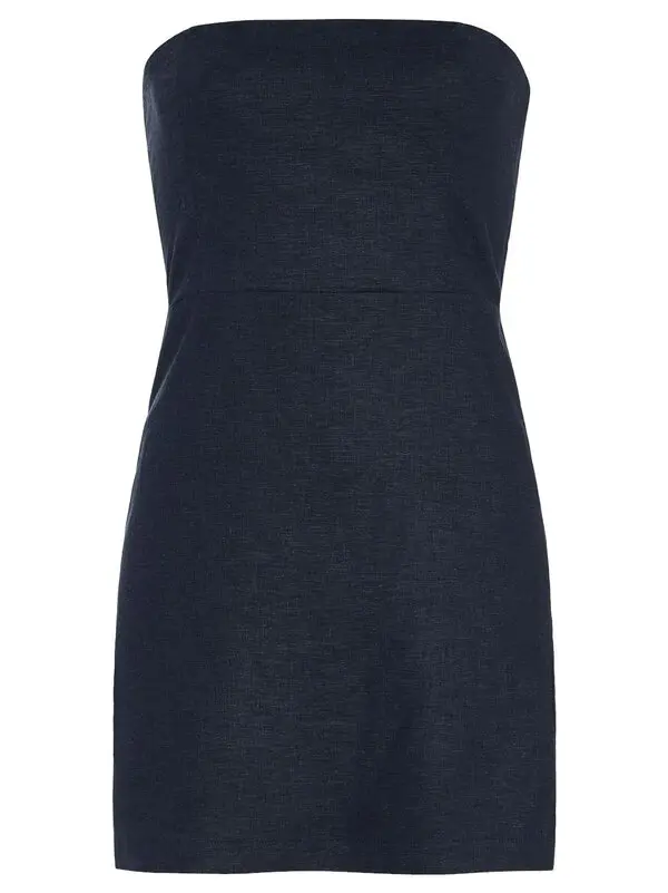 MARLEI Strapless Mini Dress - Blue