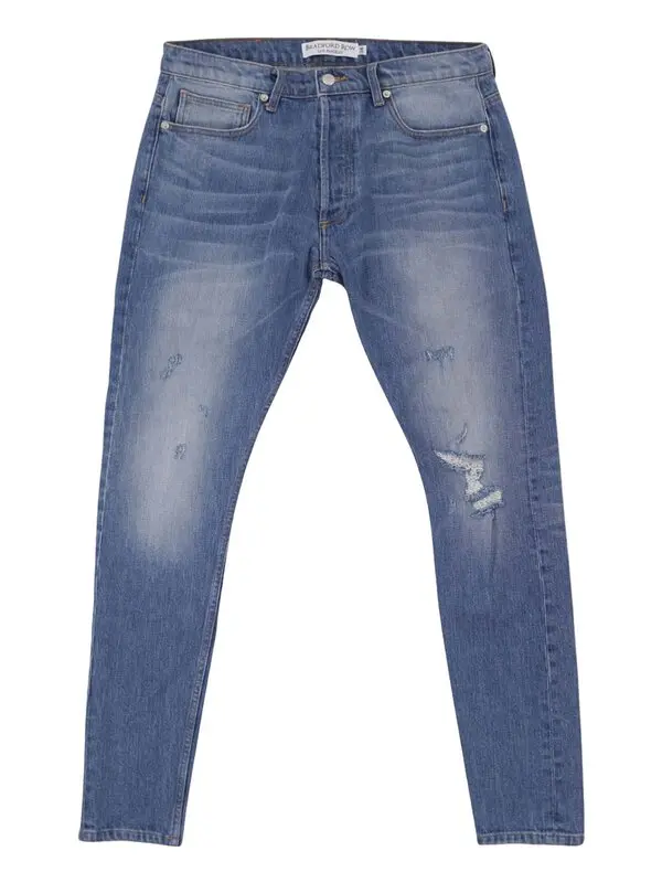 BRADFORD ROW Neptune Slim Fit Tapered Jeans - Blue
