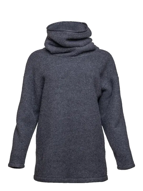 HELENE GALWAS Emanuela Oversized Virgin Wool Pullover - Grey