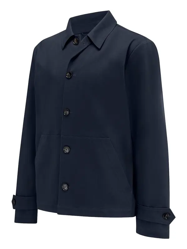 GUARDS LONDON Lancer Cotton Chore Jacket - Blue