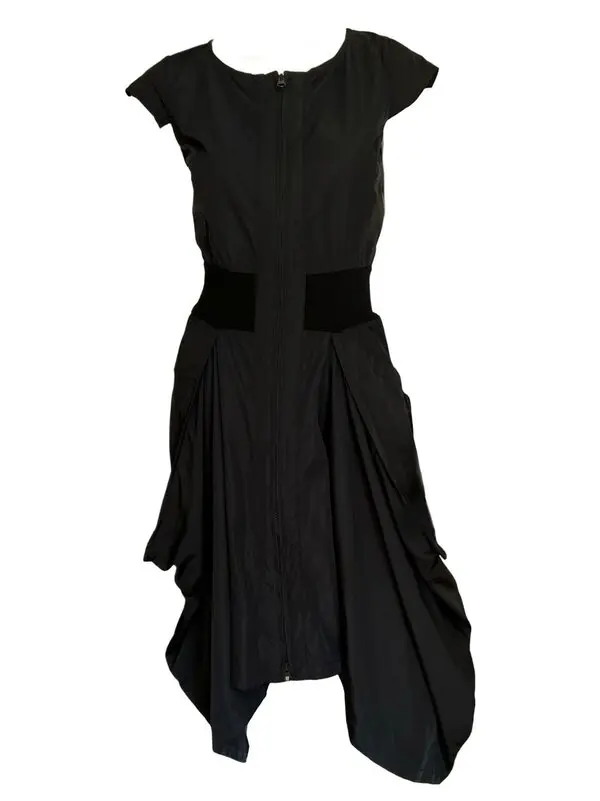 SNIDER Canal Nylon Dress - Black