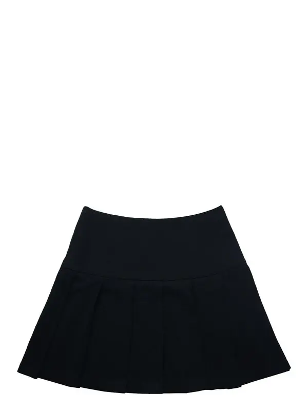 2KSTYLE Tolu Pleated Mini Skirt - Black