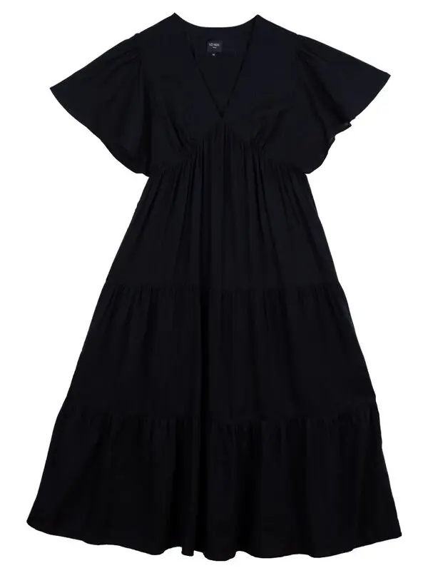 LO NEEL Hanna Maxi Gown - Black