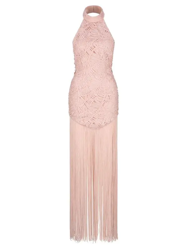 ATOIR Elle Tasseled Gown - Pink