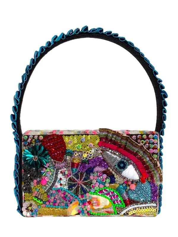 SIMITRI How Bazaar Handheld Clutch - Black