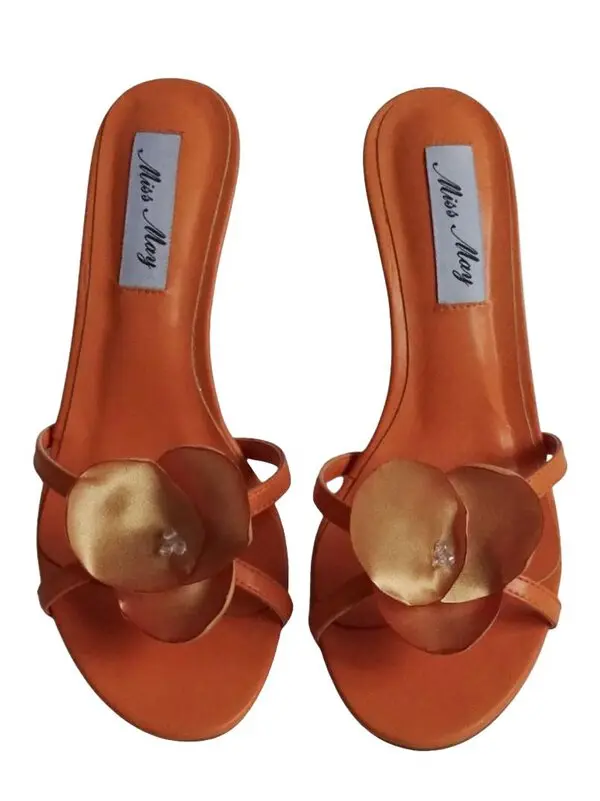 MISS MAY THE BRAND Saturday In Lille Heels - Orange
