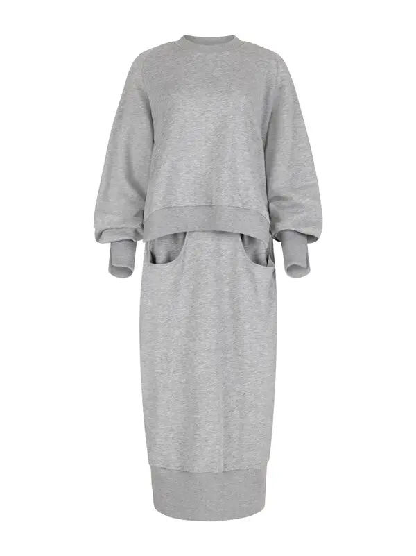 CLOTHES BY LOCKER ROOM Two-piece Activewear Set - Grey