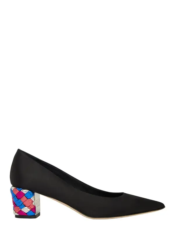 APRIL & ALEX Essie Noir Pumps - Black