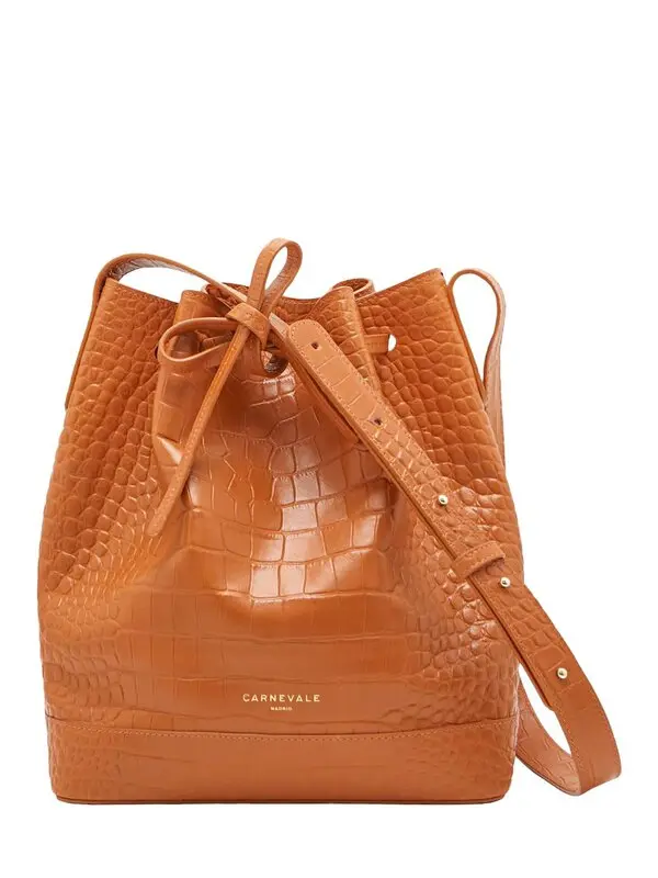 CARNEVALE Telma Bucket Bag - Orange