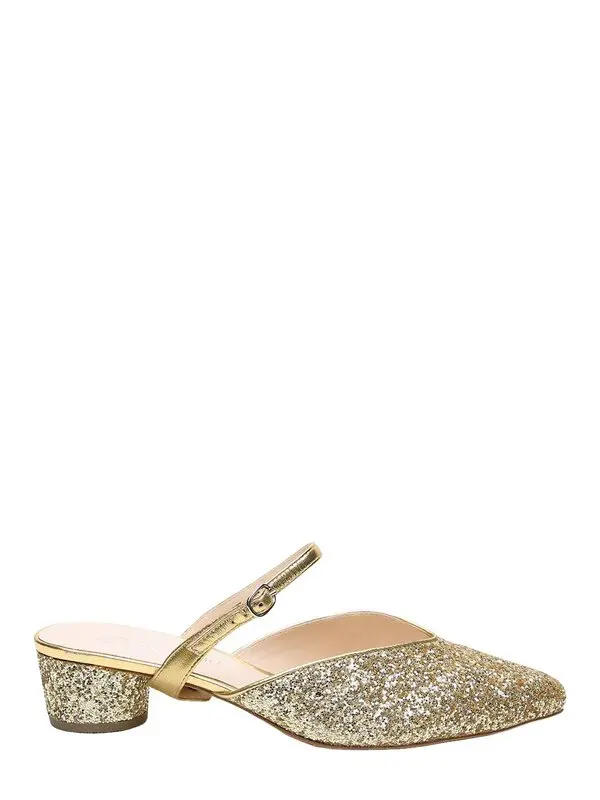 ALTERRE Gatsby Glitter Twiggy V Slide - Gold