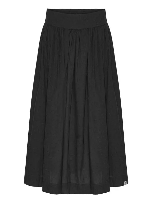 GROBUND Mette Maxi Skirt - Black