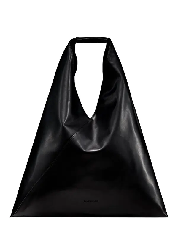 OWLISH STUDIO Savanna Plant-based Leather Hobo Bag - Black