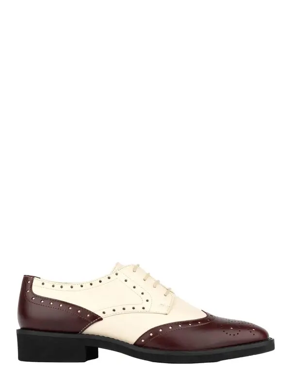 EMBASSY LONDON USA Eton Leather Oxfords - Brown