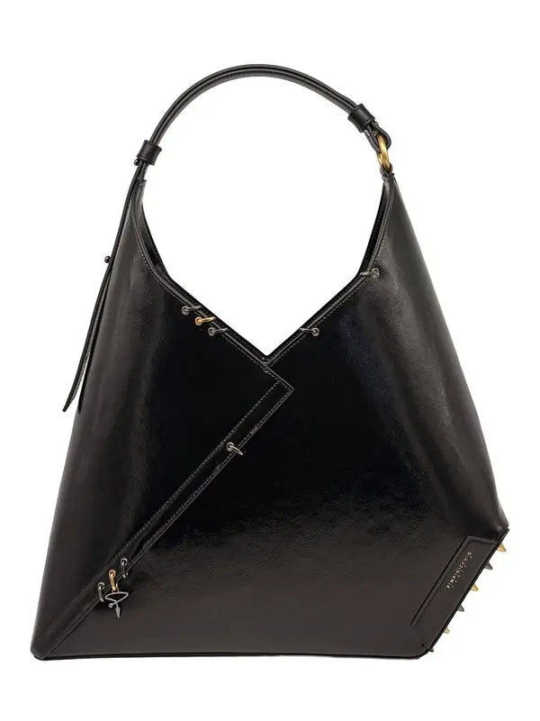 PIMPINICCHIO NEWYORK Pimpinicchio New York The Trinity Hobo Bag - Black