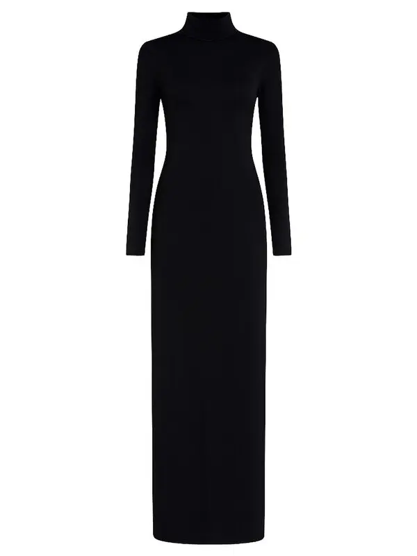 UNDRESS Cintia Open-back Maxi Dress - Black