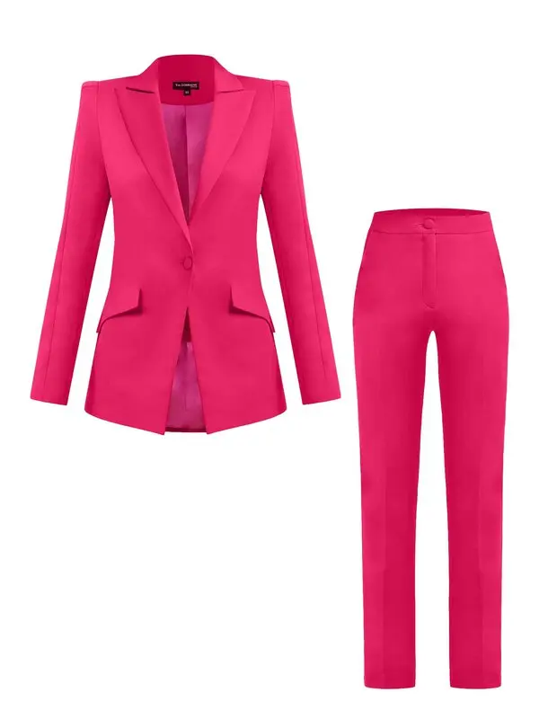 TIA DORRAINE Tailored Suit - Pink