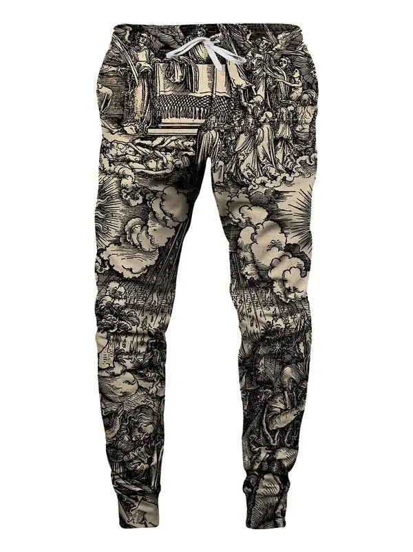 ALOHA FROM DEER Durer Series Fifth Seal Sweatpants - Brown