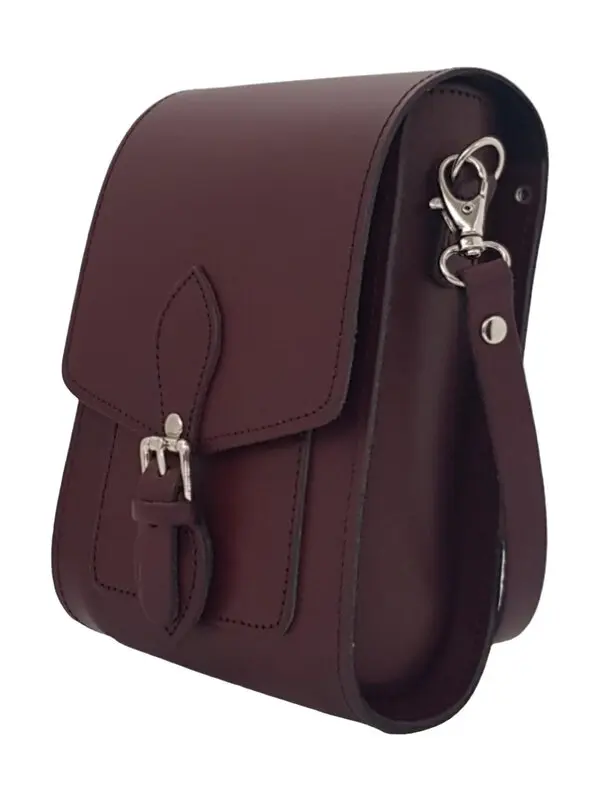 ZATCHELS Handmade Leather Festival Phone Bag - Red