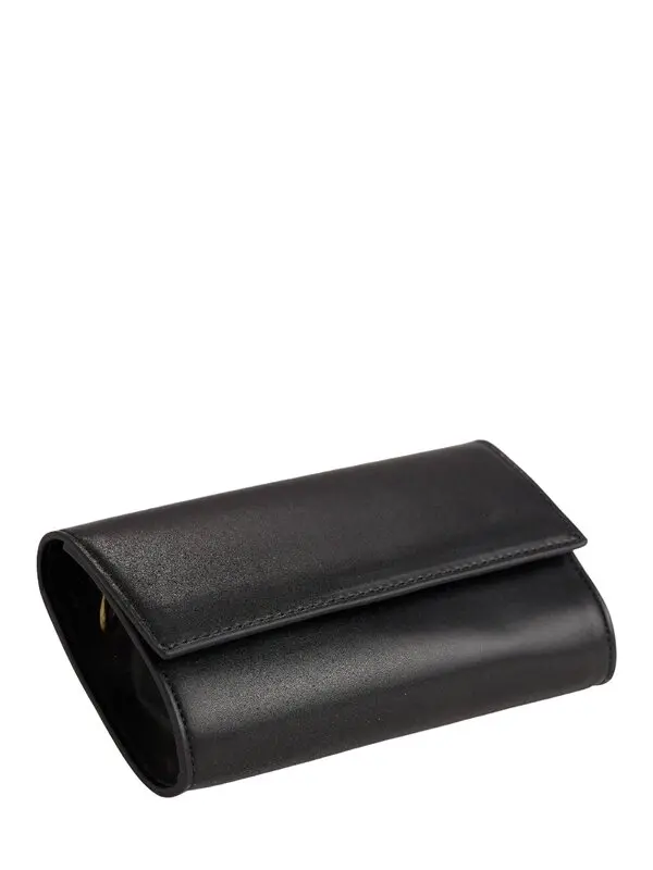 NO.49 HANDBAGS Francine Belt, Crossbody, Shoulder & Clutch Bag - Black