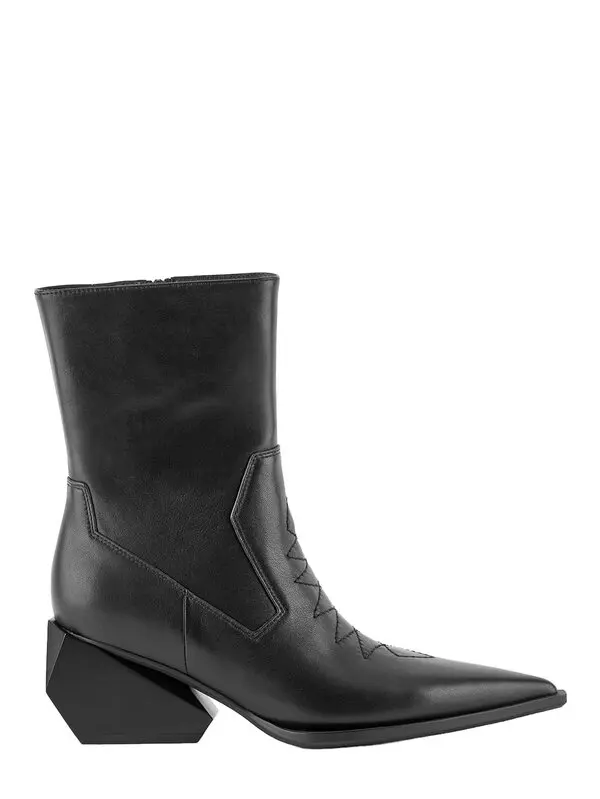 United Nude Ricky West Mid Boots - Black
