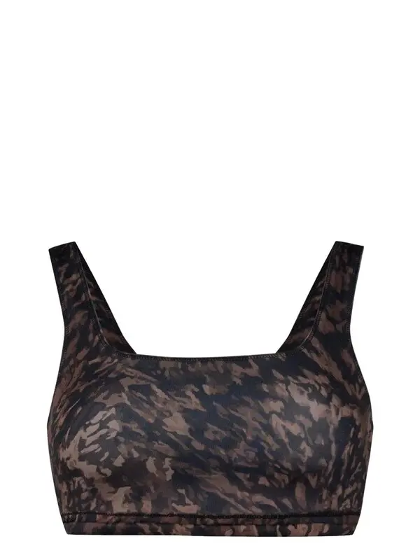 PCFG Black / Brown Your Itch Kangaroo Bra Leopard - Black/brown