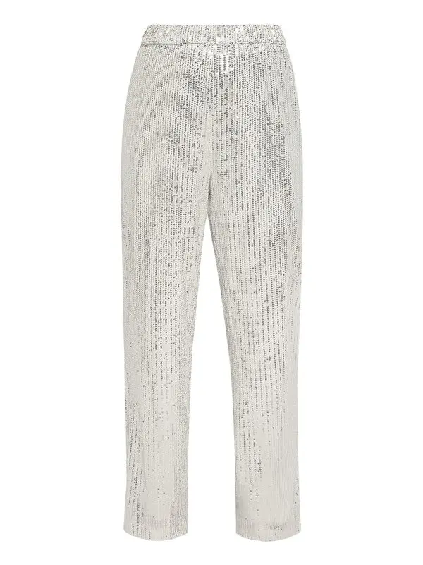 ATS THE LABEL Tyra Sequins Pants - Silver