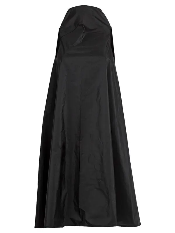 BIANCA POPP Bell Dress Short In Taffeta - Black