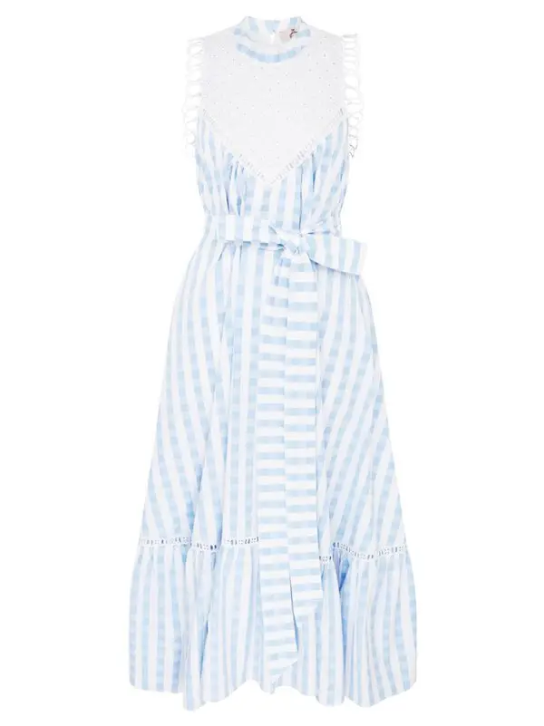 LISA THE LABEL La La Lady Gypsy Getty Dress - Blue