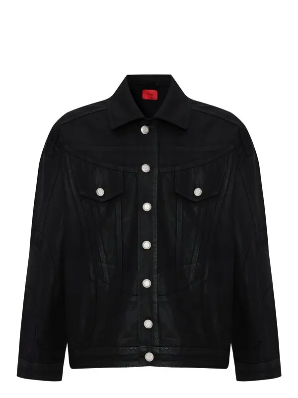 PCFG Denim Trucker Jacket - Black