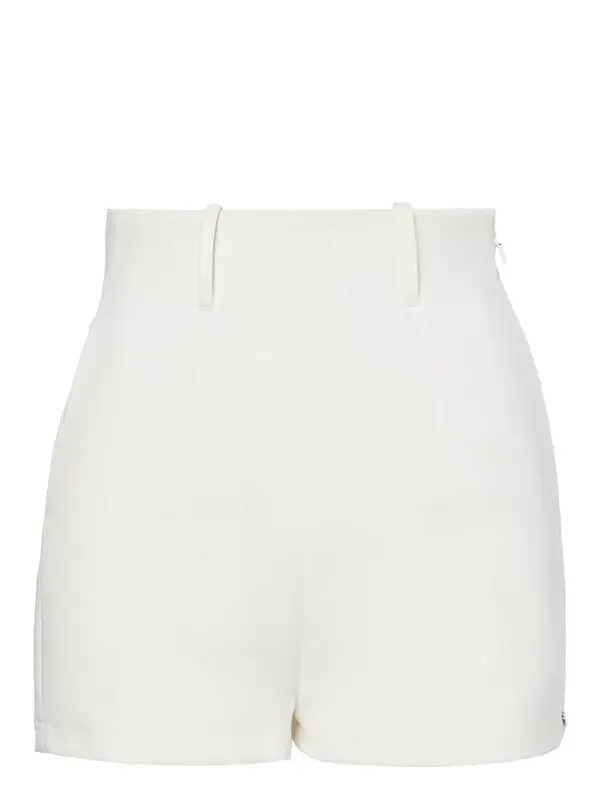 NISSA High Waisted Shorts - White